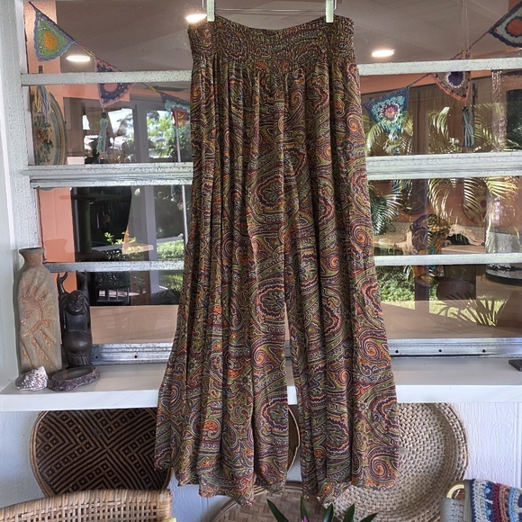 EARTHBOUND | Pants & Jumpsuits | Earthbound Xxl Bohemian Paisley ...